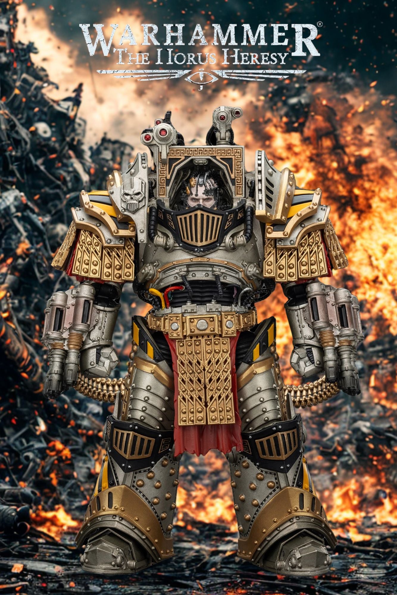 Iron Warriors Perturabo, Primarch of the lVth Legion- 1/18 Warhammer ...