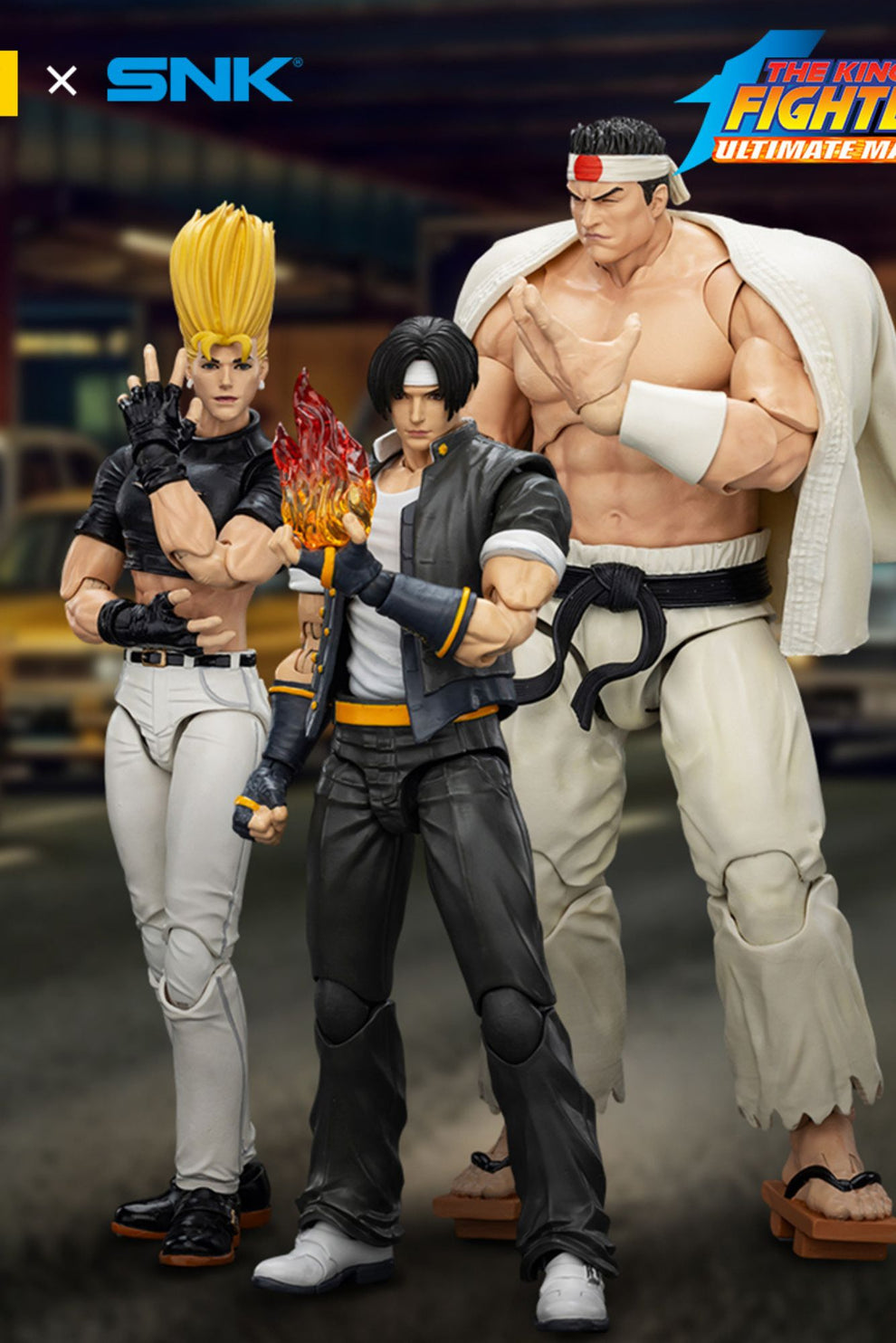 The King of Fighters KOF 98UM Hero Team -SNK 1/18 Action Figure JOYTOY ...