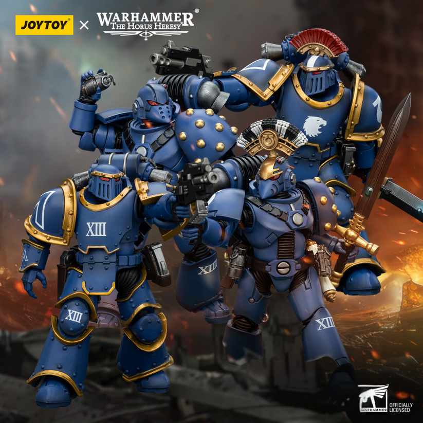 Ultramarines Legion MKIII & MKVI Tactical Squad - Warhammer "The Horus ...